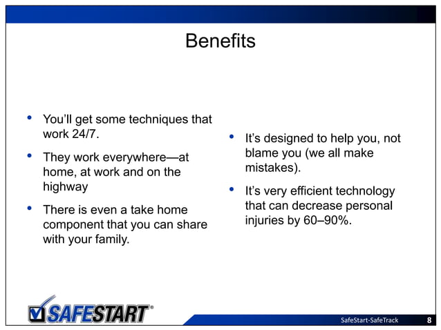 Safestart Overview | PPTX