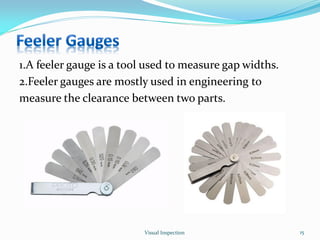 Visual Inspection and its types | PDF
