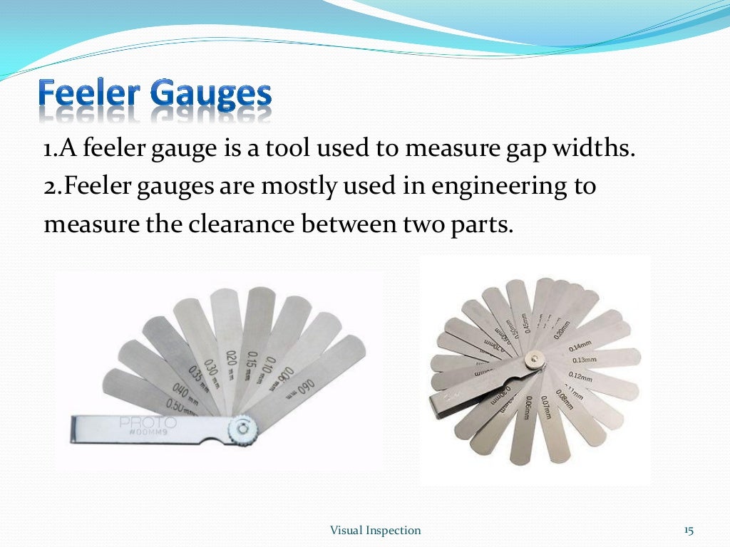 Visual Inspection and its types