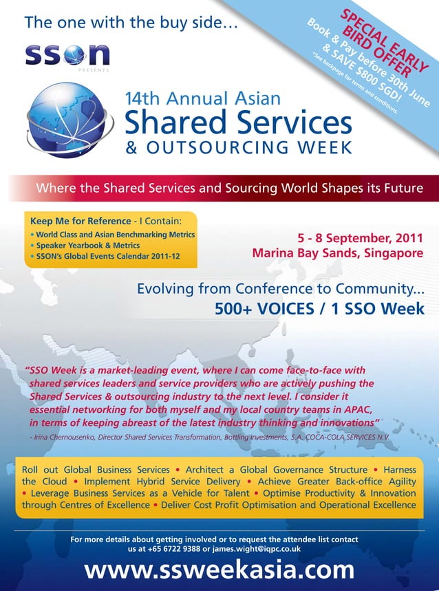 SSOW Asia Brochure | PDF | Financial Industry | Industries