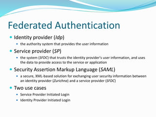 SSO with sfdc | PPT