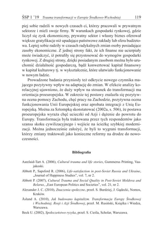 Trauma transformacji w Europie Środkowo-Wschodniej | PDF | Mental Health | Diseases and Conditions