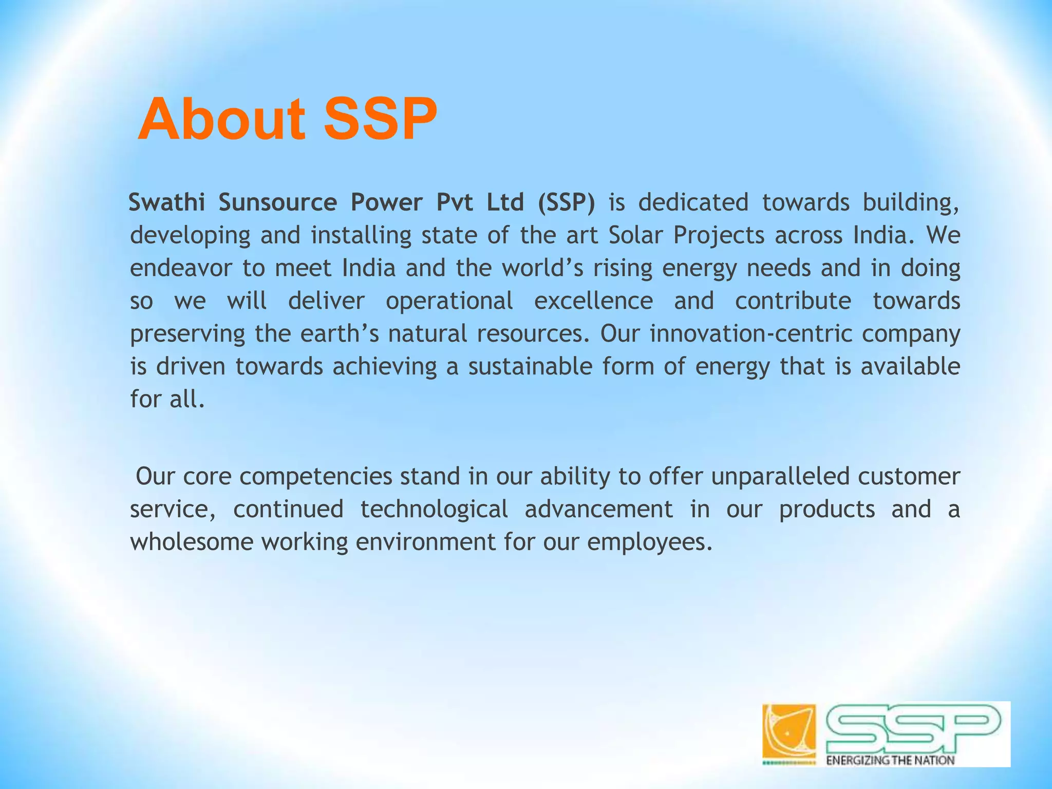 Ssp presentation | PPTX