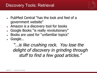 John Sack, HighWire, Research-Communication Studies | PPT