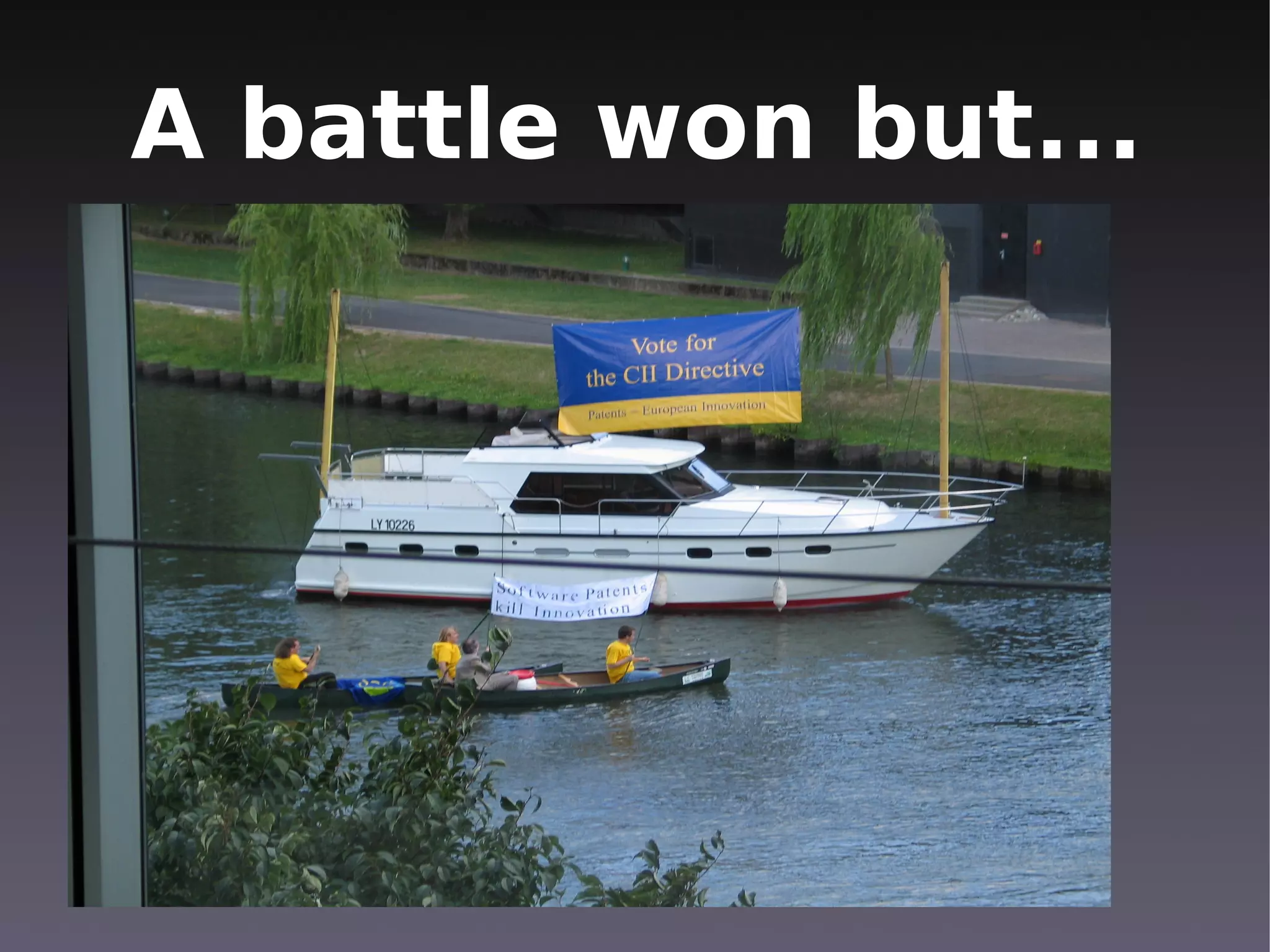 Stop Software Patents 25C3 | PDF