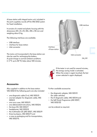 Self-Study Programme 256 VAS 5052 | PDF