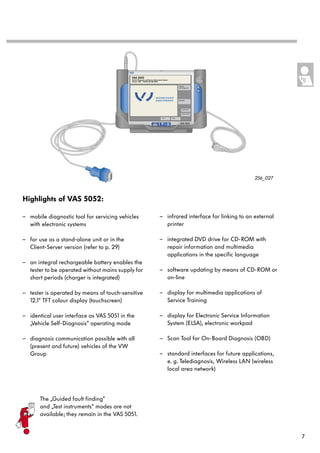Self-Study Programme 256 VAS 5052 | PDF