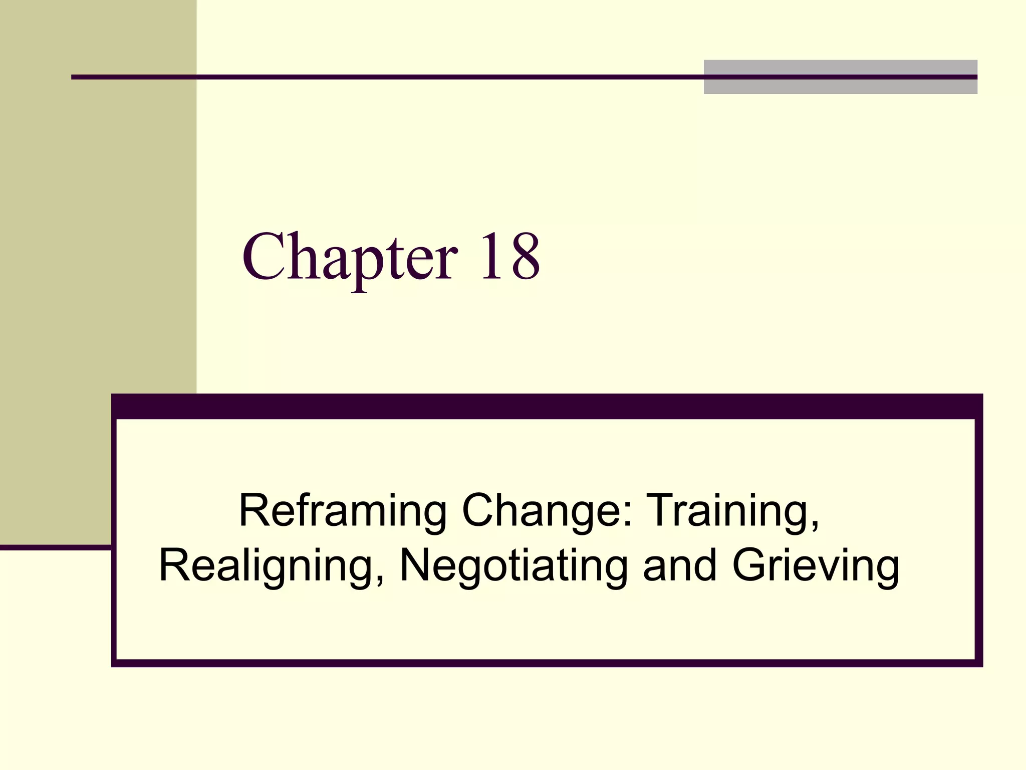 Week10 bolman deal_chap 18 | PPT