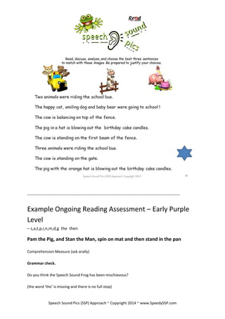 SSP Approach - Assessing Reading Comprehension - BURT Reading Test | PDF