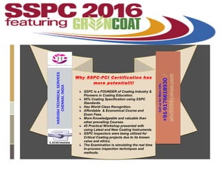 SSPC PCI Level 1, 2 & 3 Recognition | PDF