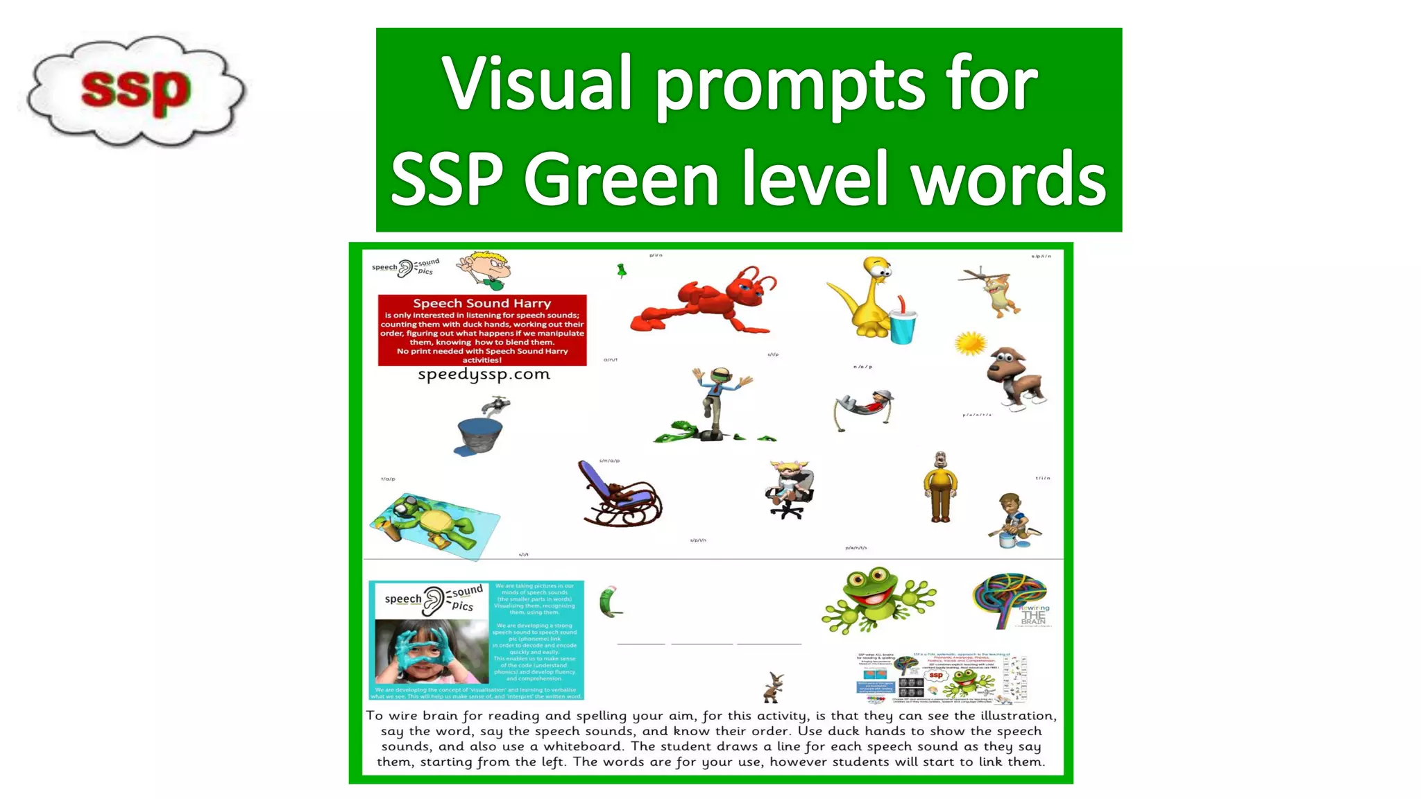 SSP Green Level - Examples of Activities from Miss Em | PDF