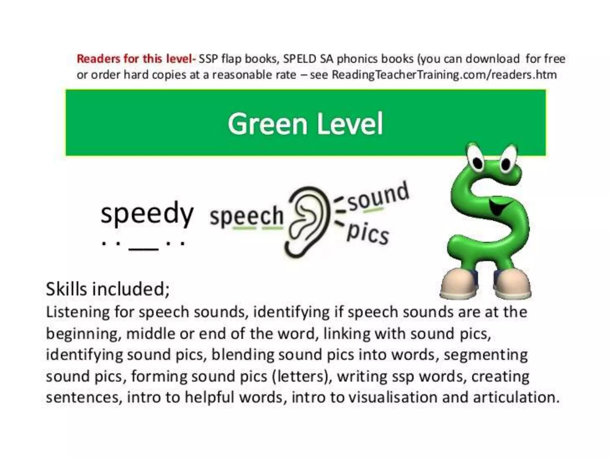 SSP GREEN (first) Level - Ideas, Resources for Teaching Phonics and ...