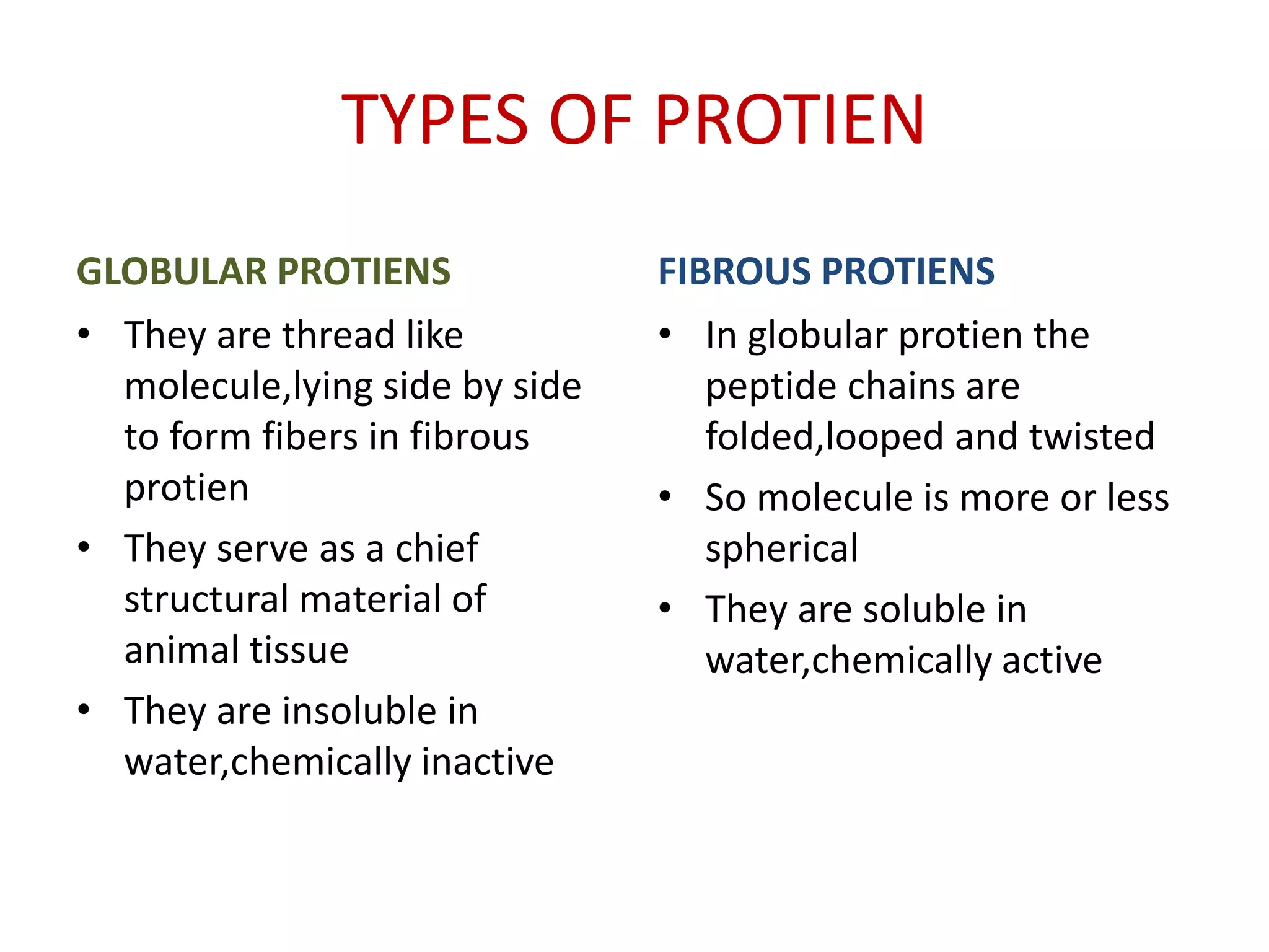 Macromolecular structure and biological function of primary protiens | PPT
