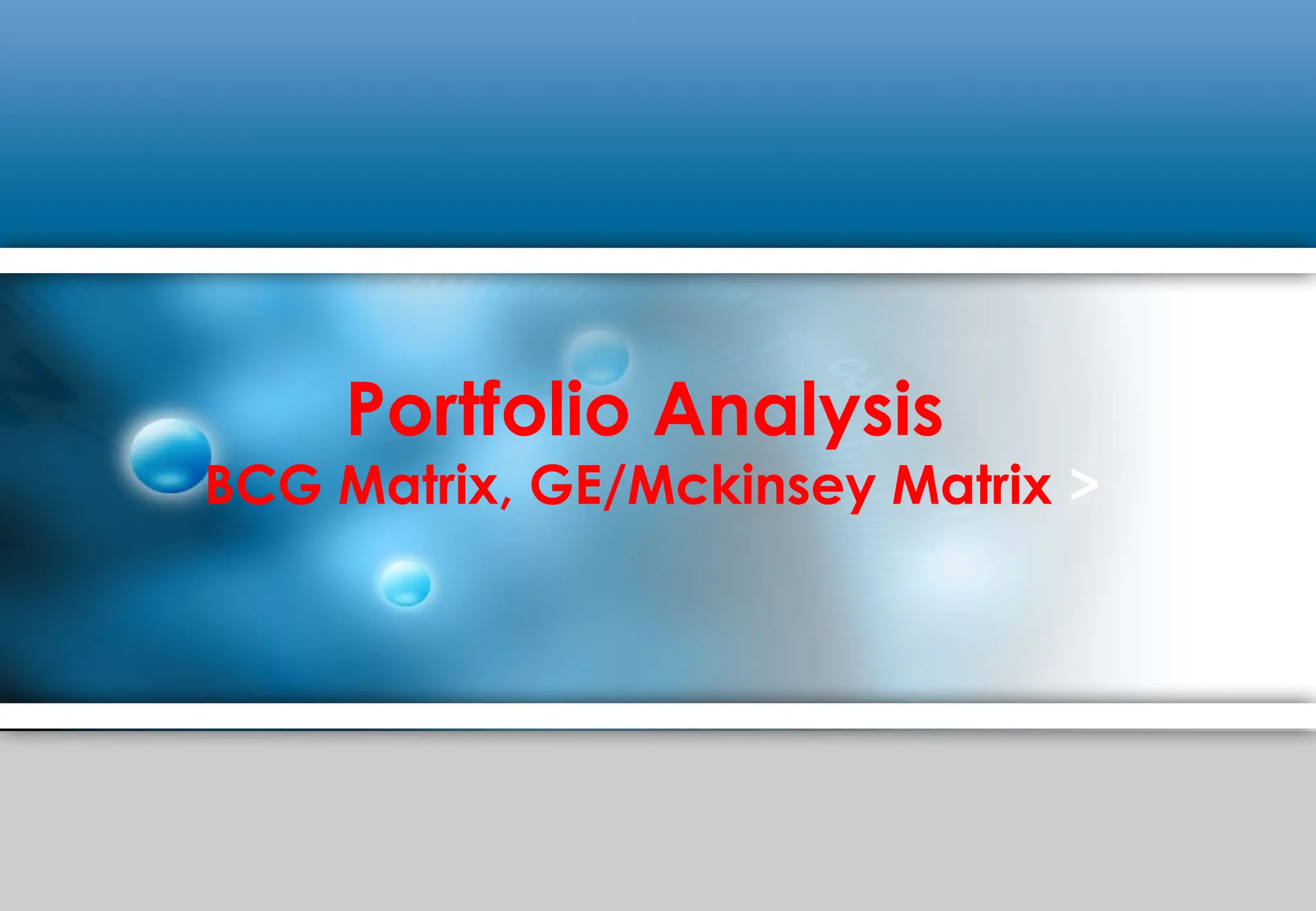 Comprehensive Portfolio Performance Analysis | PPT