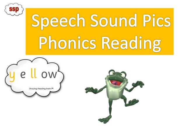 SSP Phonics Reader to check YELLOW Level sound pic knowledge | PPT