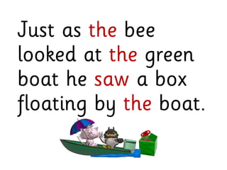 SSP Phonics Reader to check YELLOW Level sound pic knowledge | PDF