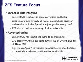 Lustre+ZFS:Reliable/Scalable Storage | PPT