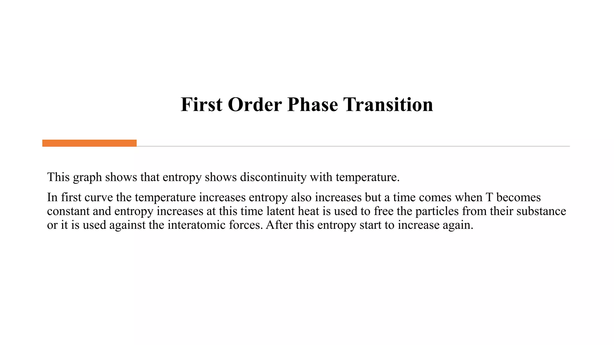 1st AND 2nd ORDER PHASE TRANSITION | PPTX