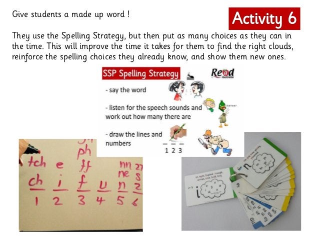 SSP Primary Classroom Planning - Reading, Writing and Spelling. Wiring ...