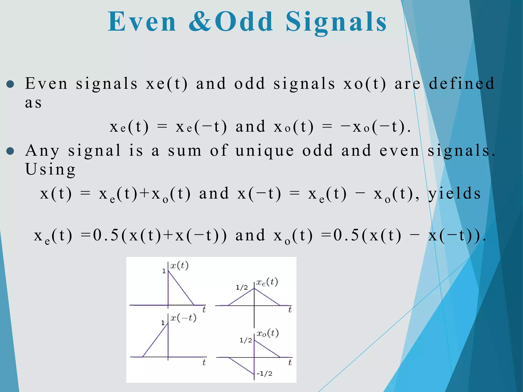 Signals & Systems PPT | PPTX