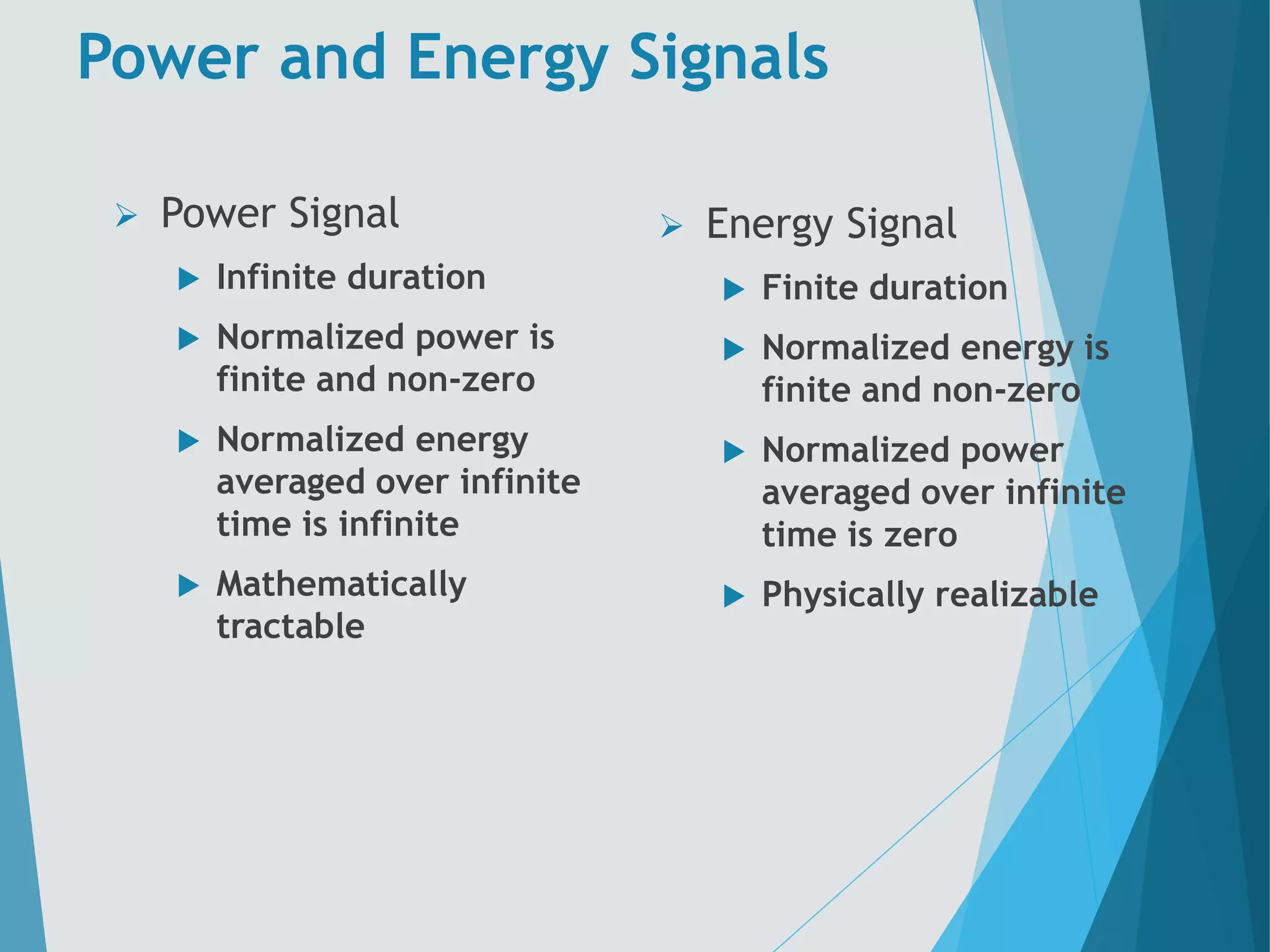 Signals & Systems PPT | PPTX