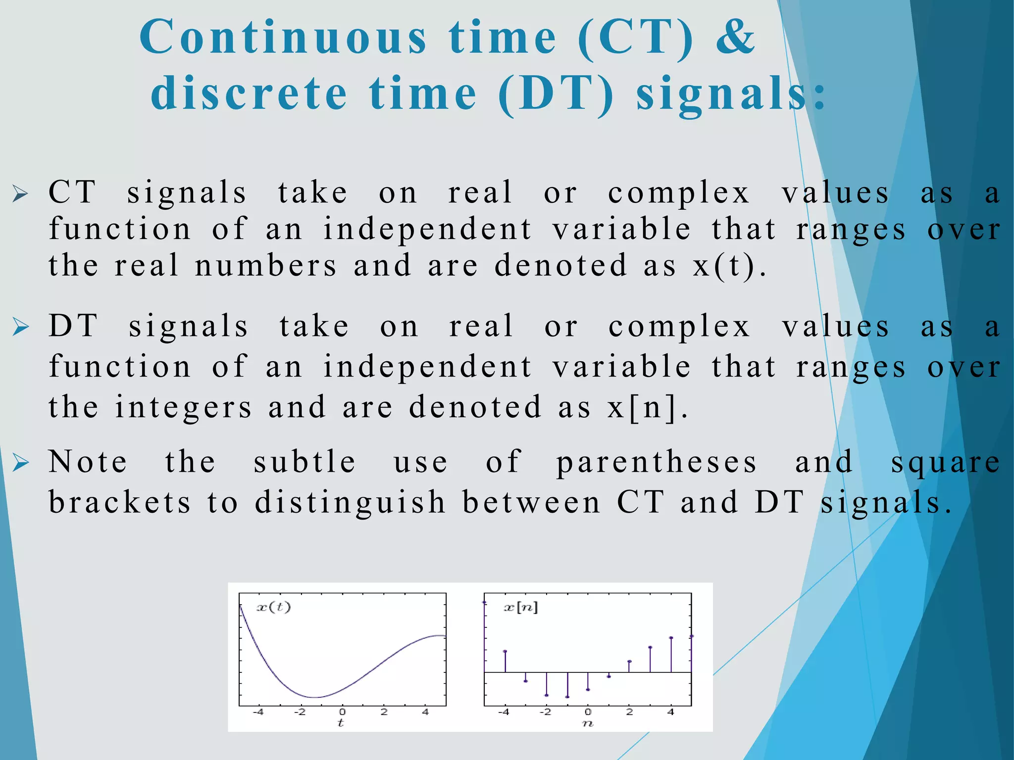 Signals & Systems PPT | PPTX