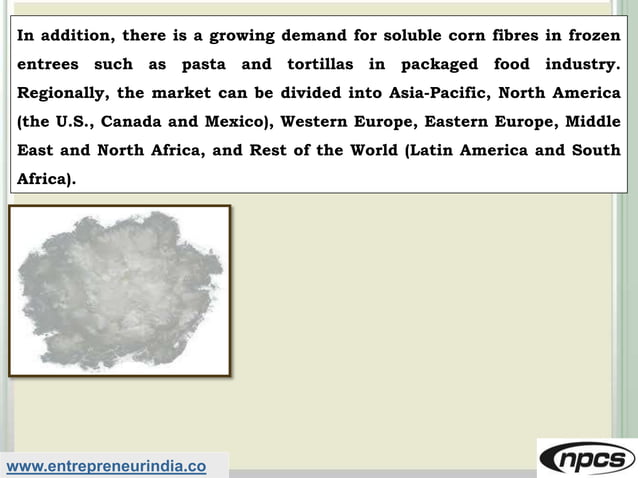 Production of Polyester Fiber from Corn/Starch | PPT