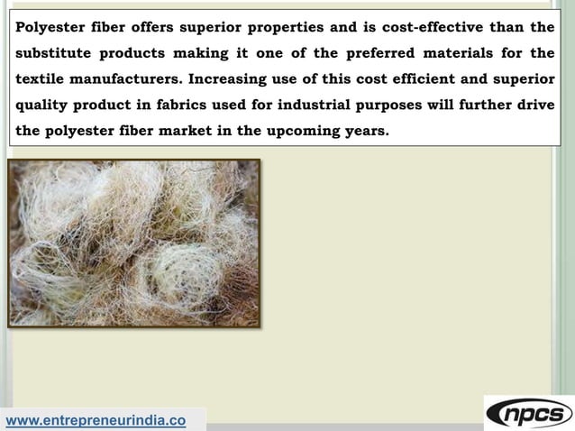 Production of Polyester Fiber from Corn/Starch | PPT