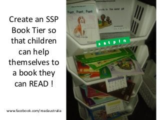 SSP Levels- SKills - Readers | PPT