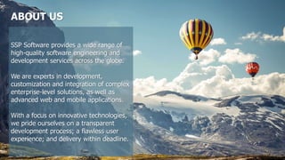 SSP Software Portfolio | PPTX