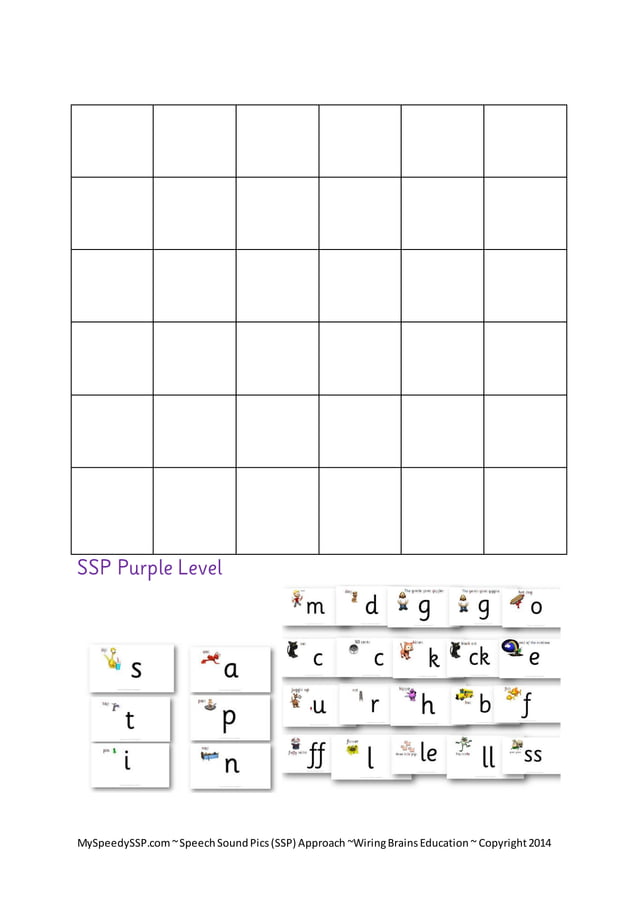 SSP tabletop reading and spelling activity to play in pairs. All 4 SSP ...