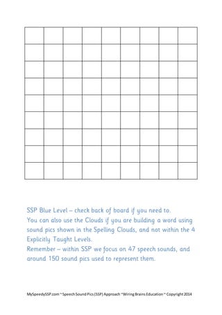 SSP tabletop reading and spelling activity to play in pairs. All 4 SSP ...