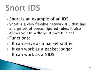 public cloud security via ids | PPT