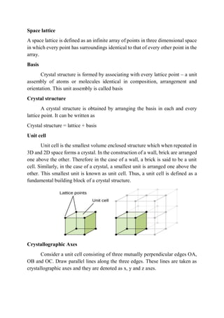 SSP UNIT-I CRYSTAL STRUCTURE ENGINEERING PHYSICS.pdf