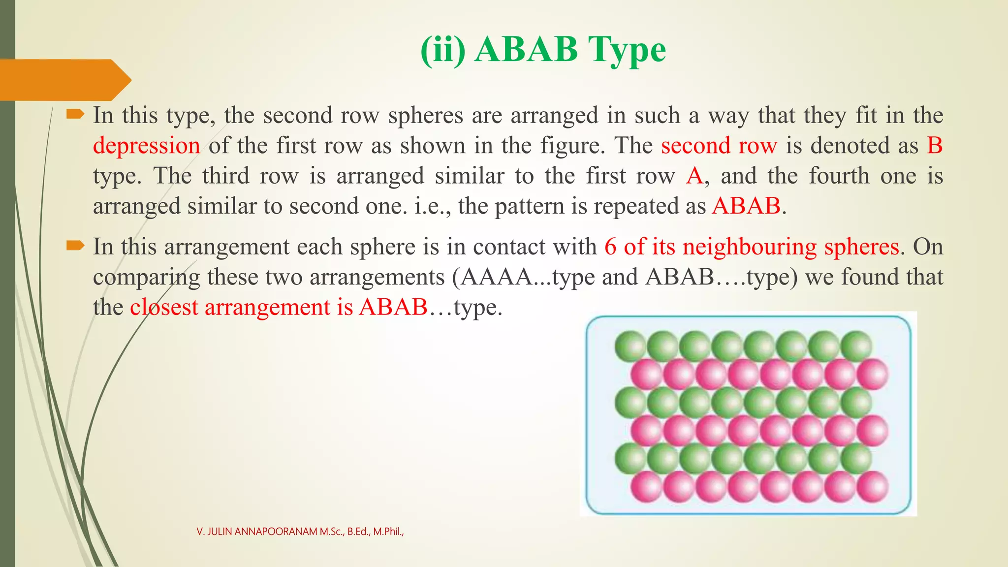 CRYSTAL STRUCTURE AND ITS TYPES-SOLID STATE PHYSICS | PPTX