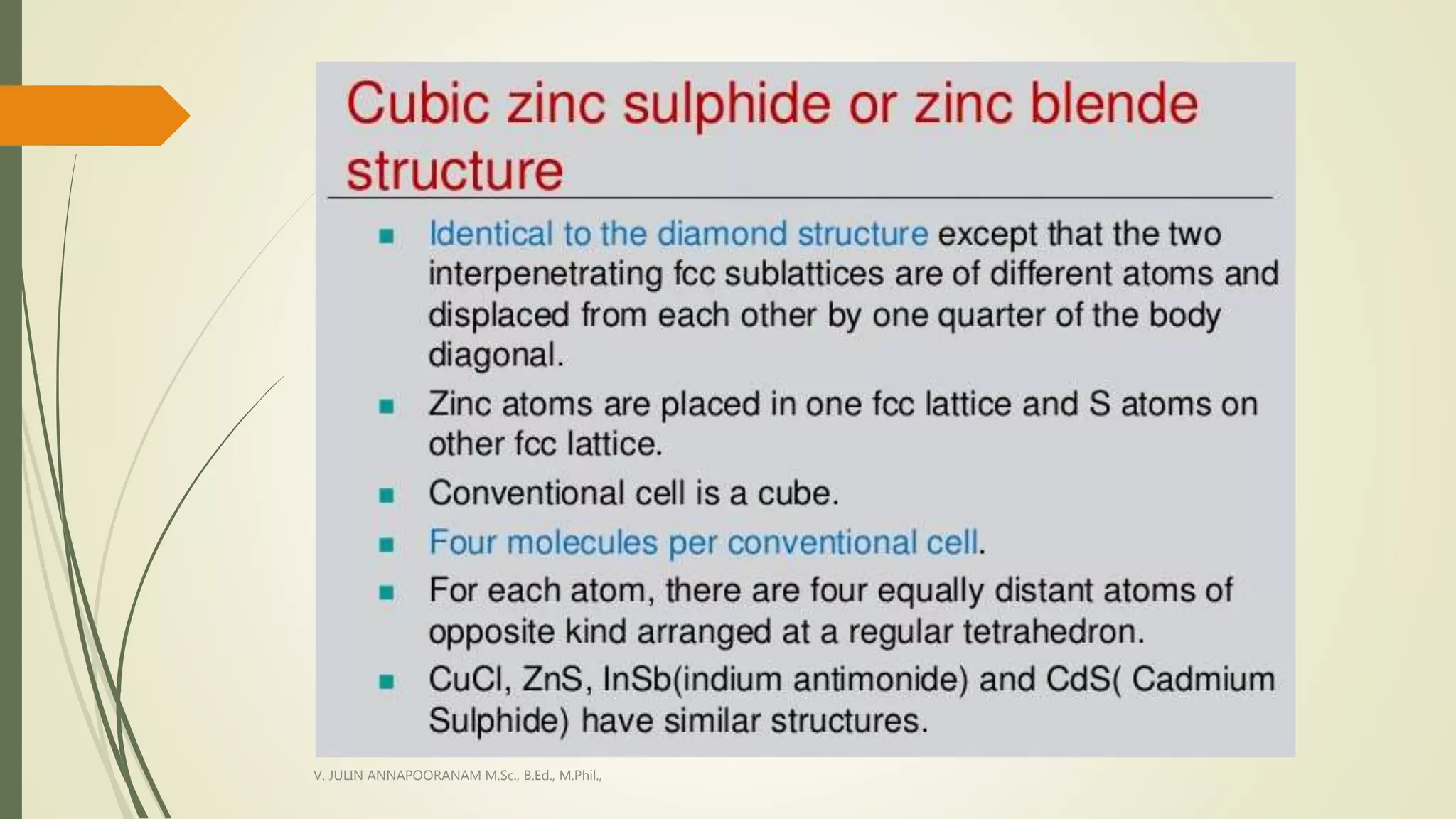 CRYSTAL STRUCTURE AND ITS TYPES-SOLID STATE PHYSICS | PPTX