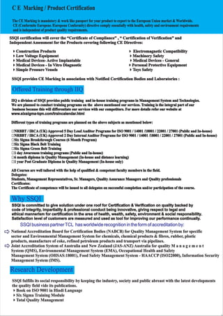 Six sigma brochure for you | PDF