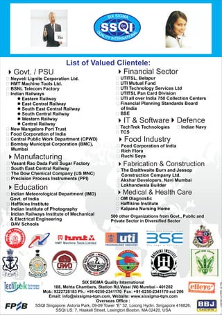 Ssqi brochure final | PDF