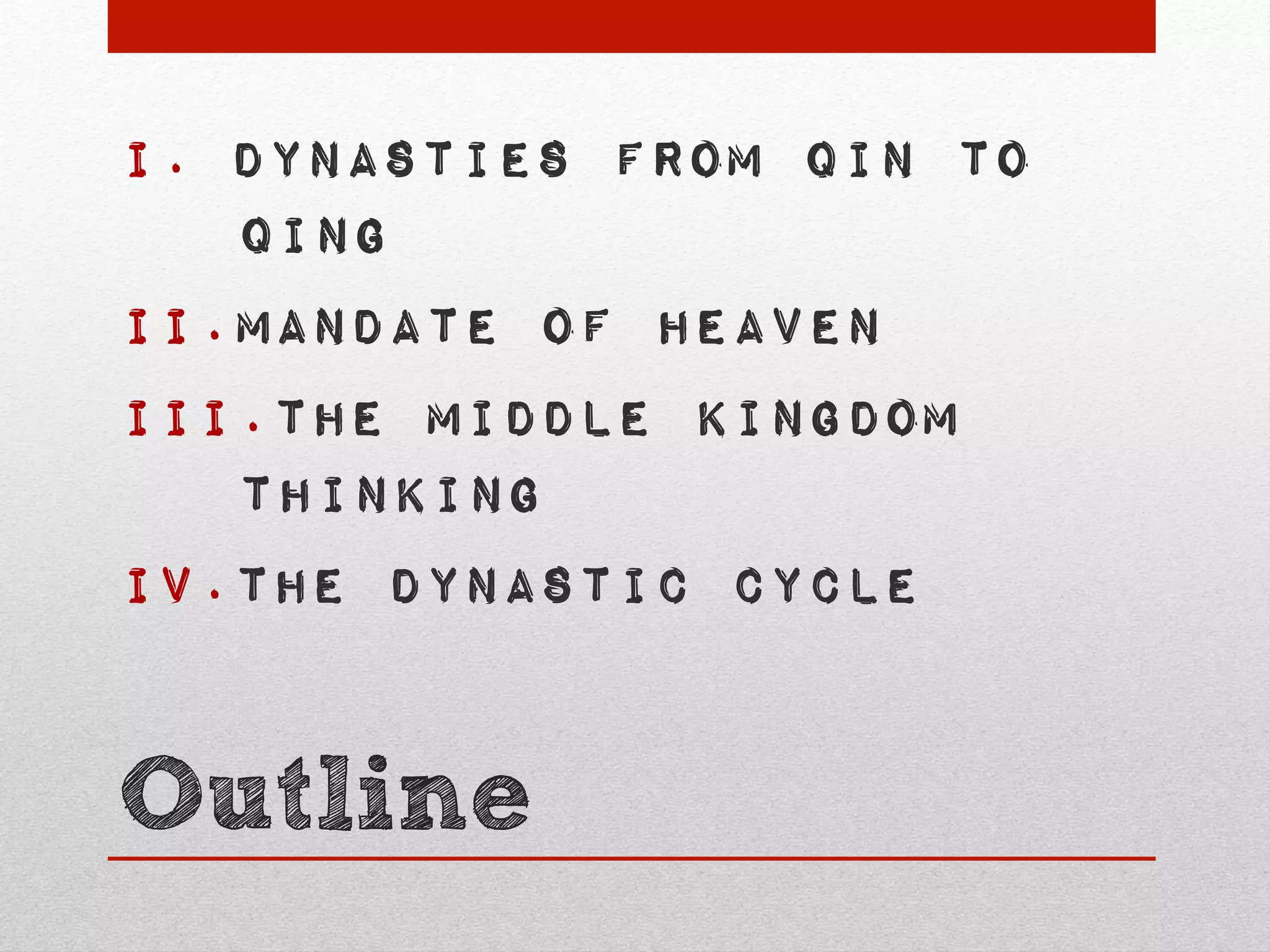 Dynastic China | PDF