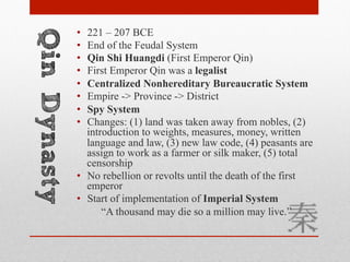 Dynastic China | PDF