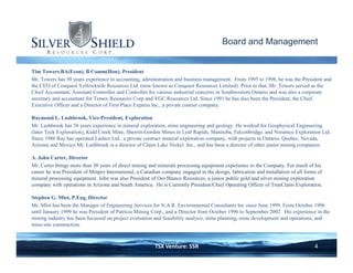 Silver Shield November 2010 Investor Presentation | PPT