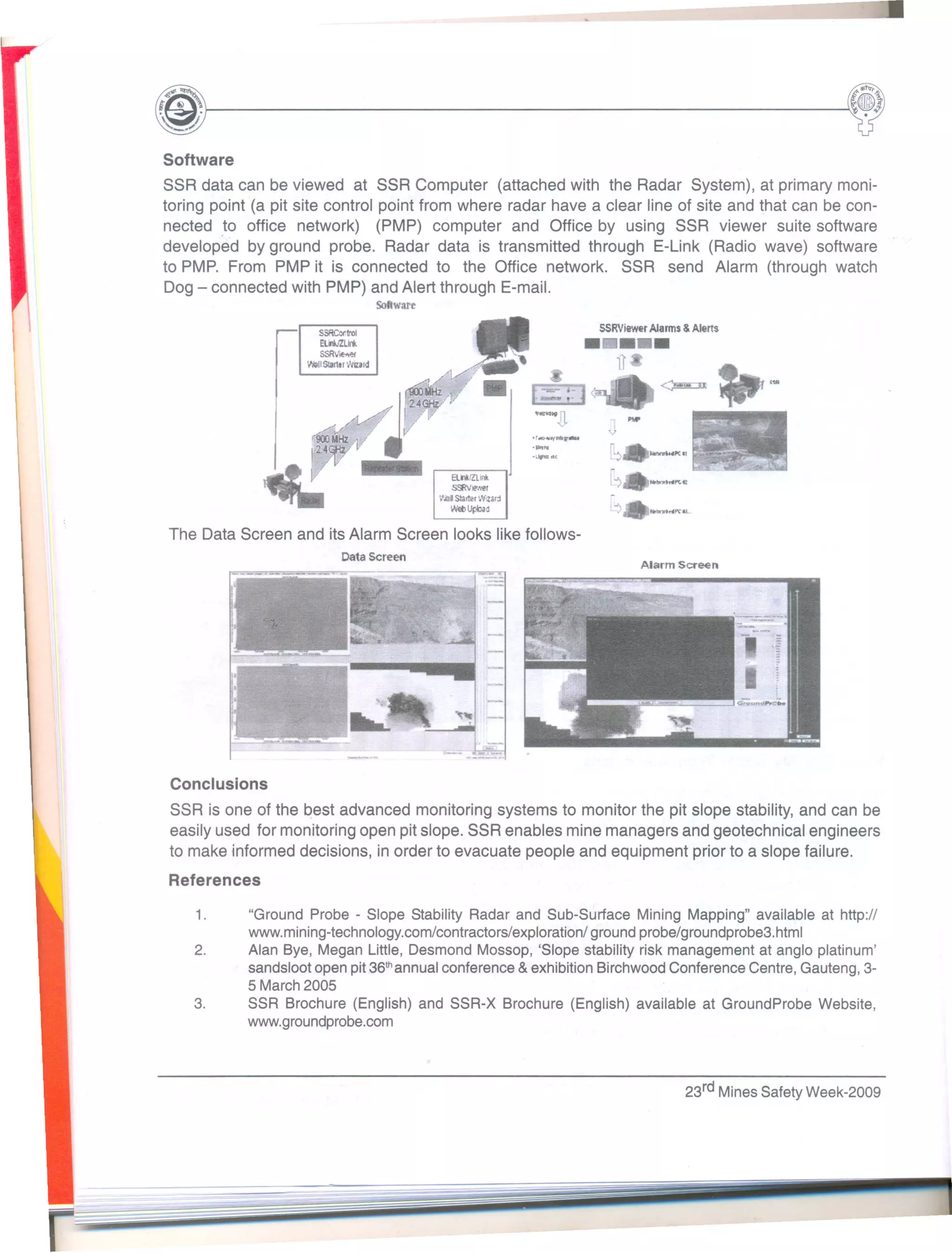 SLOPE STABILITY RADAR-AN ADVANCED SLOPE MOVEMENT MONITORING SYSTEM | PDF
