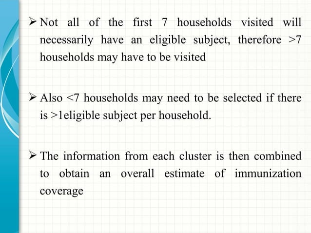 Rapid Epidemiological Methods | PPT