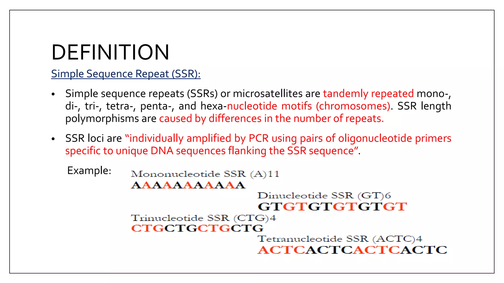 Ssr assignment | PPTX