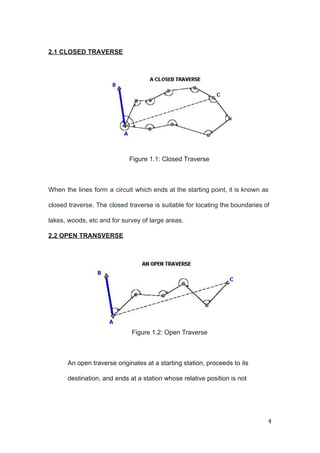 Site Surveying report2 traversing | PDF | Geology | Science