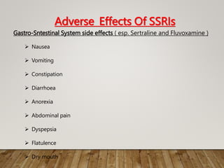 SSRI ANTI DEPPRESENT DRUGS- SEROTONIN SELECTIVE REUPTAKE INHIBITOR.pptx