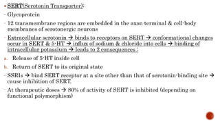 SSRIs(Antidepressants): A deep insight: By RxVichuZ!! ;) | PPTX