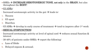 SSRIs(Antidepressants): A deep insight: By RxVichuZ!! ;) | PPTX