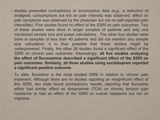 Ssris and snris | PPTX | Physical Therapy | Wellness