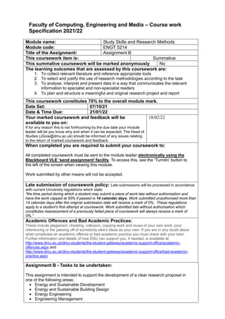 Ssrm assignment-b-2021-22 | PDF